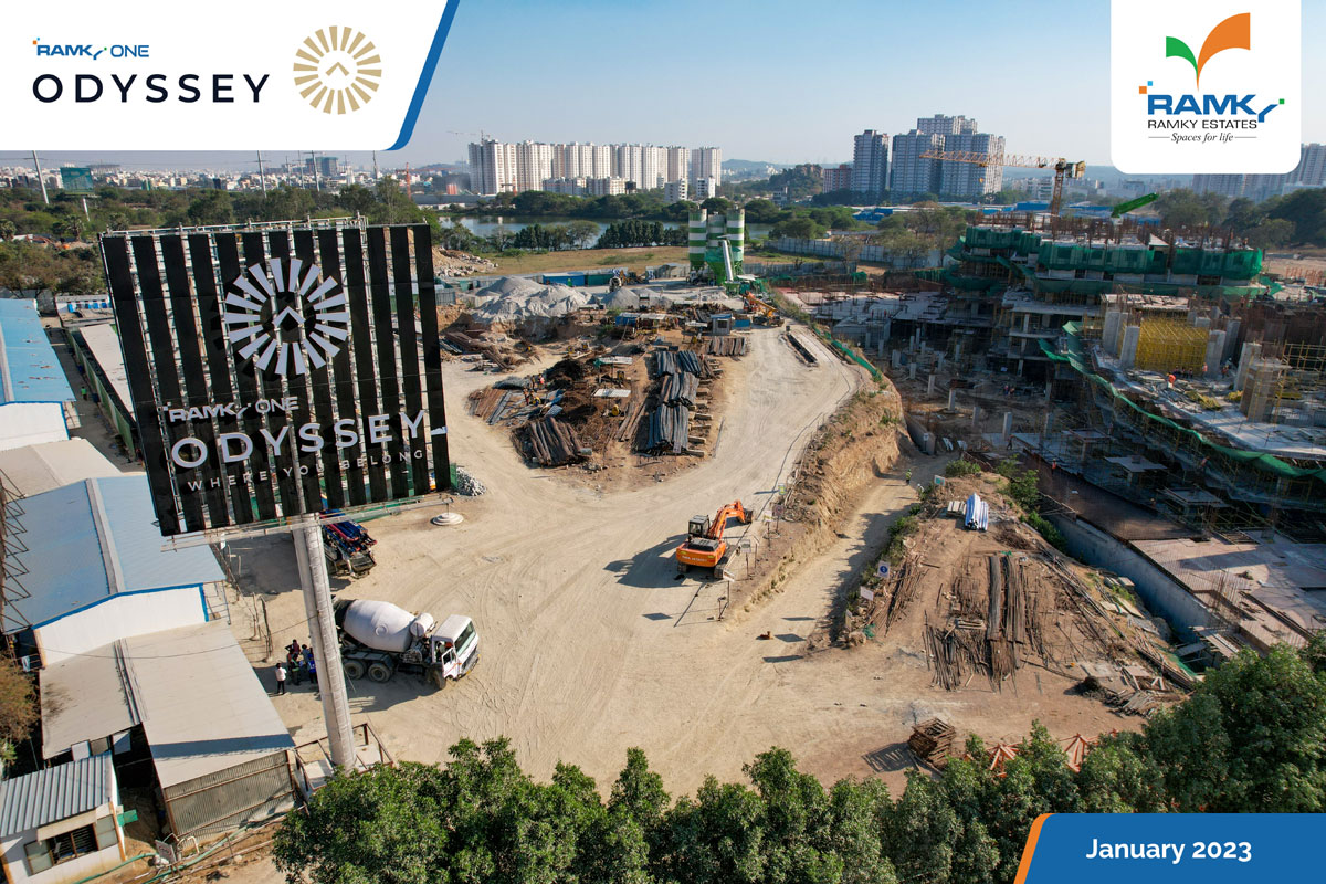 Ramky Luxury Apartments For Sale in Kokapet, Hyderabad - Ramky One Odyssey