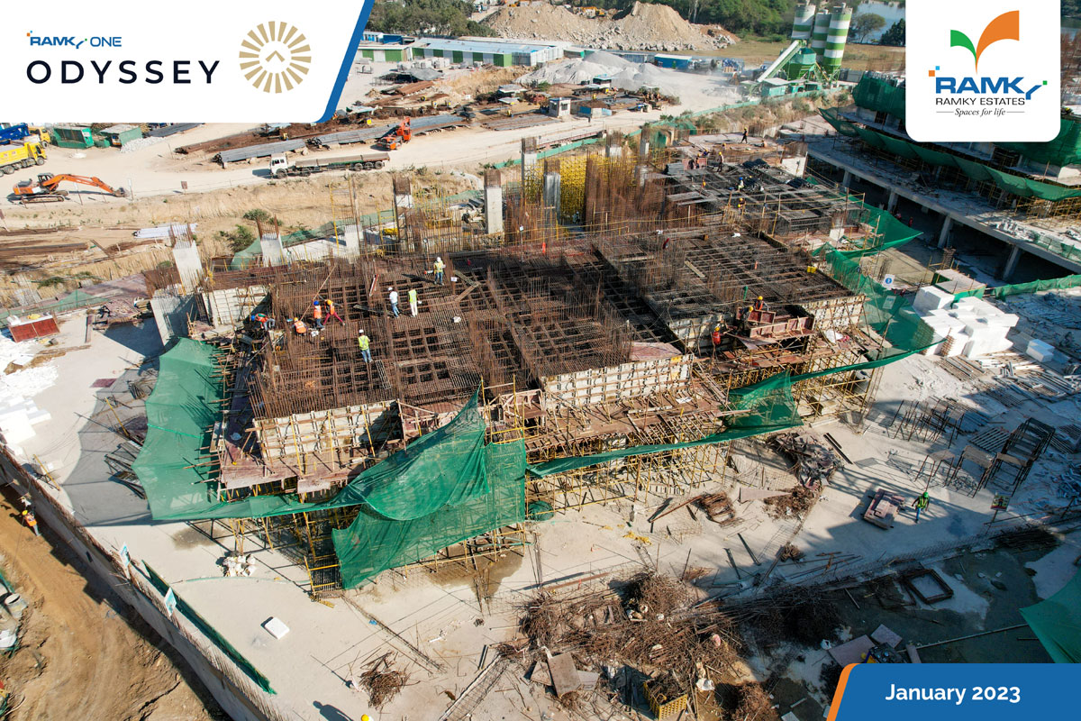 Ramky Luxury Apartments For Sale in Kokapet, Hyderabad - Ramky One Odyssey