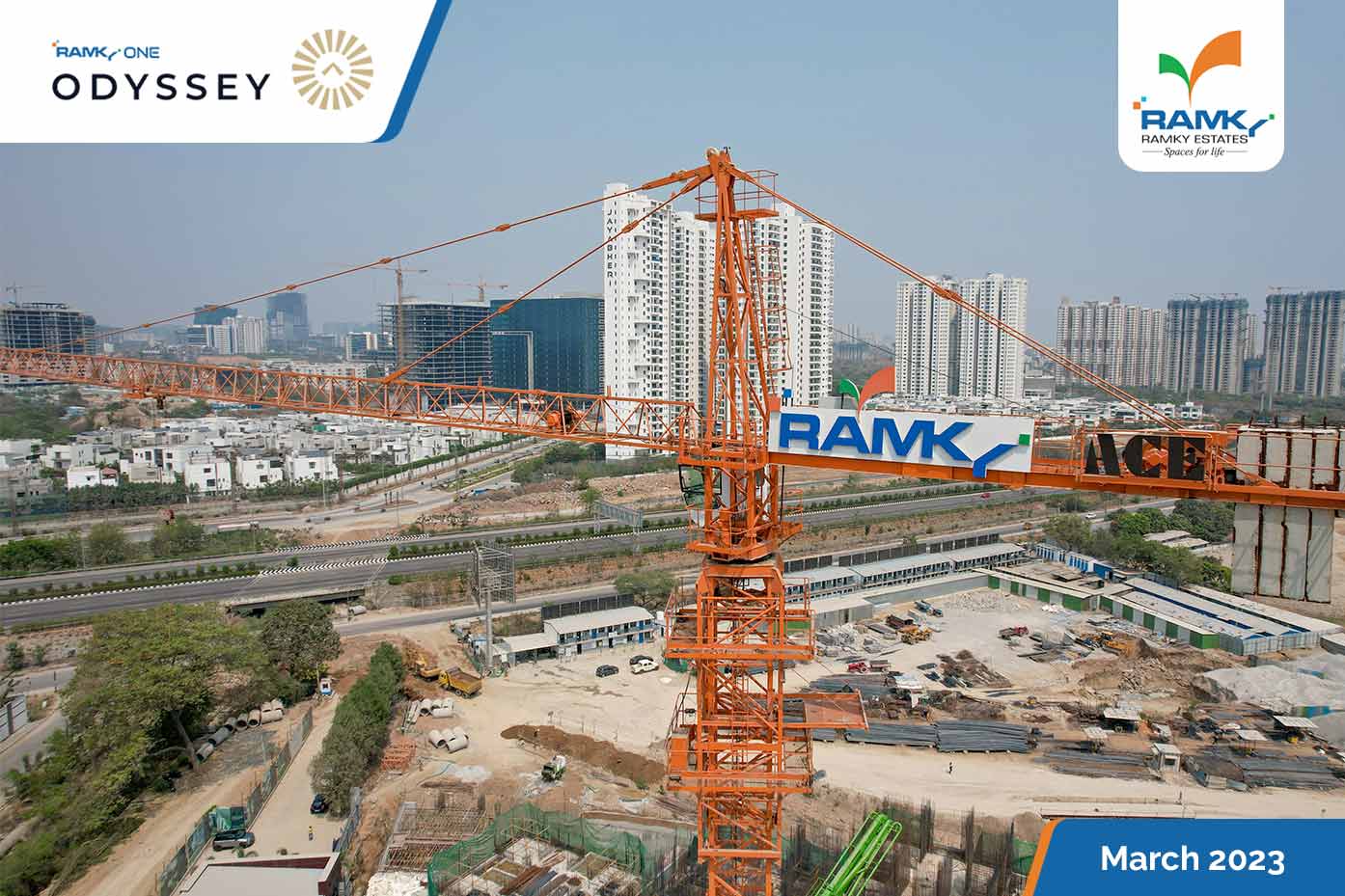 Ramky Luxury Apartments For Sale in Kokapet, Hyderabad - Ramky One Odyssey